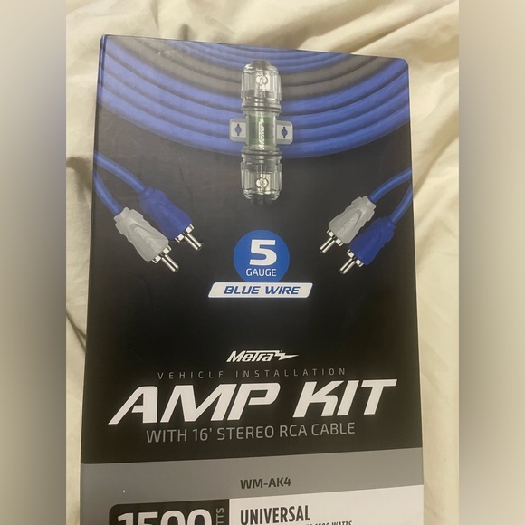 Metra | Car Audio, Video & GPS | Metra Wmak4 50 Watt 5 Gauge Amp ...